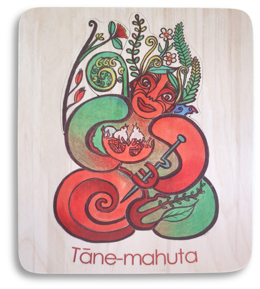 Maori Atua Wooden Puzzles – Kiwi Made Toys