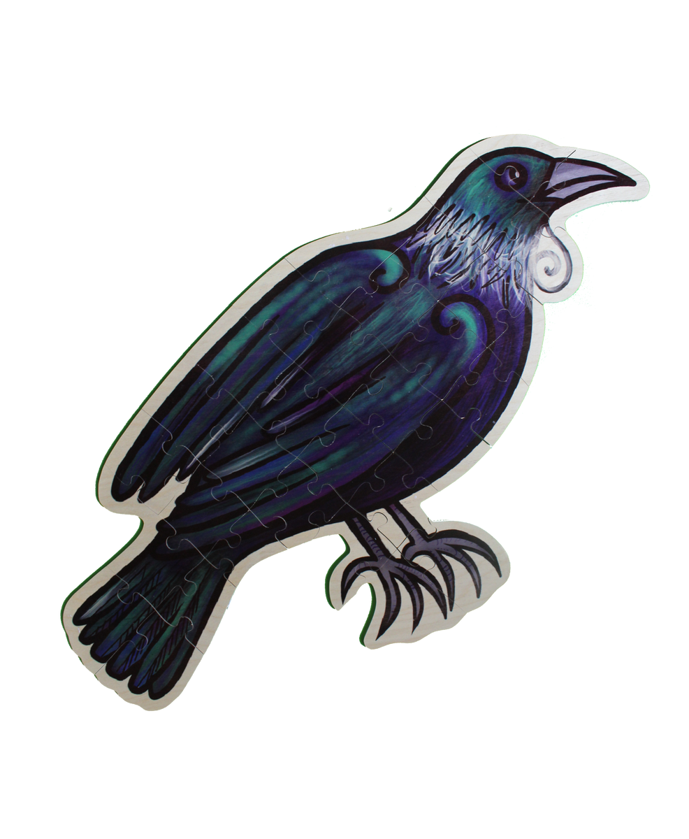 Giant Wooden Tui Floor Puzzle – Kiwi Made Toys