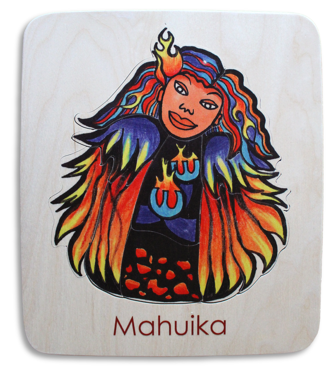Wooden Mahuika Puzzle – Kiwi Made Toys